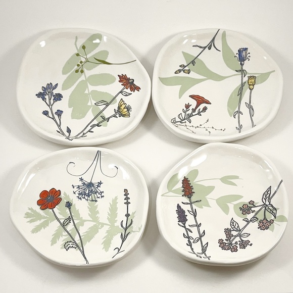 Transpac | Dining | Transpacs Cottage Collection Pressed Wildflower ...
